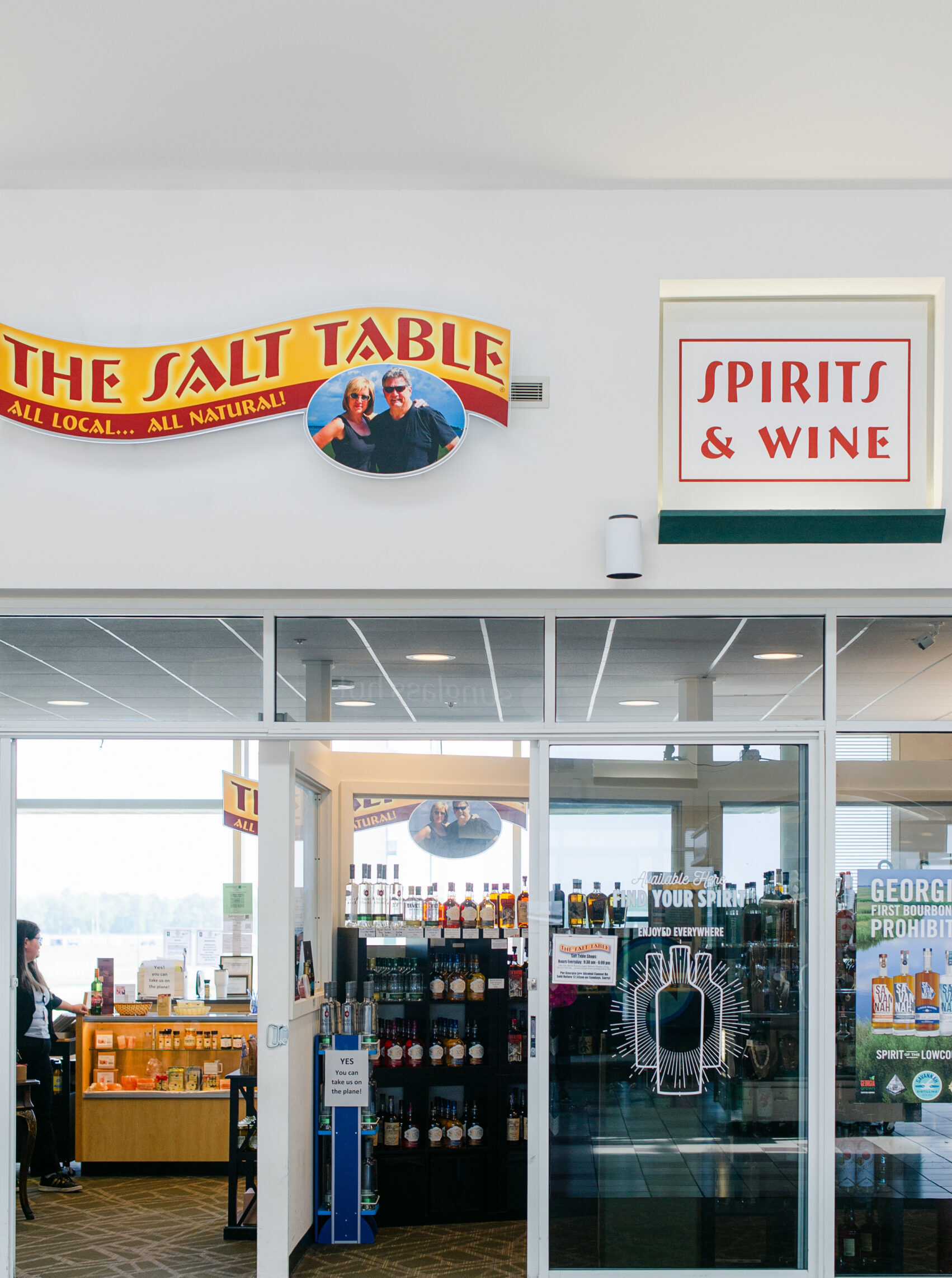 The Salt Table Spirits at Savannah/Hilton Head International Airport